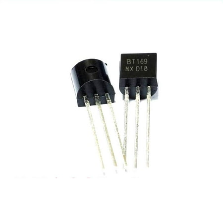 50pcs BT169D BT169 TO-92 Triacs Thyristor SCR 400V 9A 3-Pin SPT ...