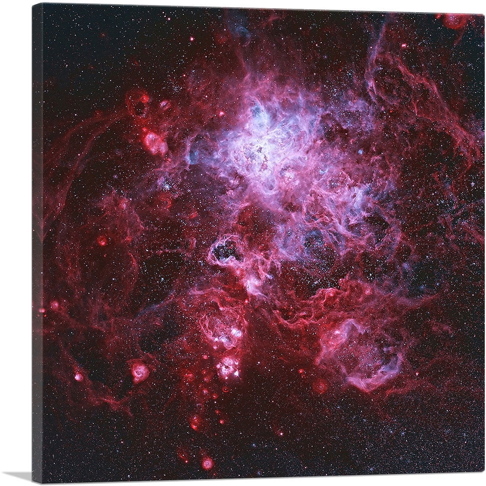 ARTCANVAS Tarantula Nebula Square Hubble Telescope NASA Photograph ...