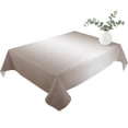 Brown White Ombre Table Cloth Waterproof Tablecloths, Modern Gradient ...
