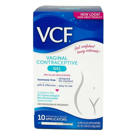 Vcf contraceptive gel pre-filled applicators, 10 ea-- | Walmart Canada