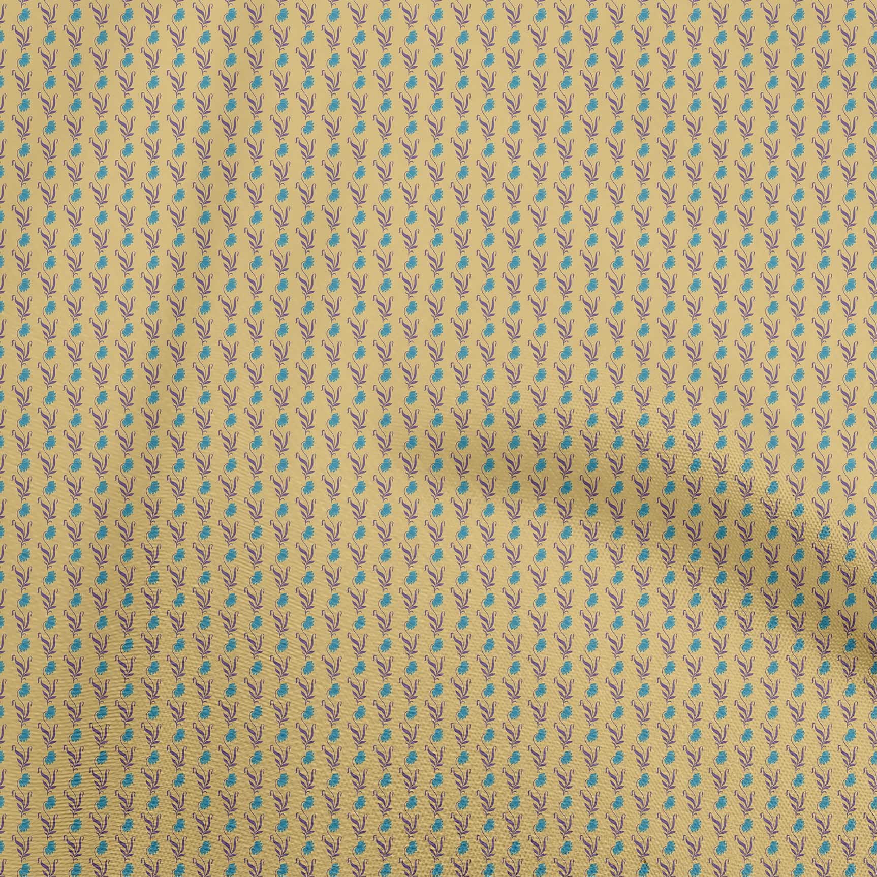 oneOone Silk Tabby Gamboge Yellow Fabric Asian Block Sewing Fabric By ...