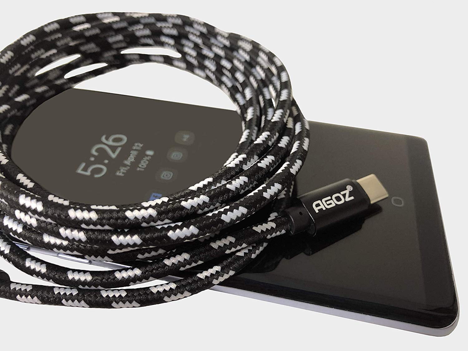 Buy AGOZ USB C Cable Fast Charger Cord for eBooks Tablets Compatible ...