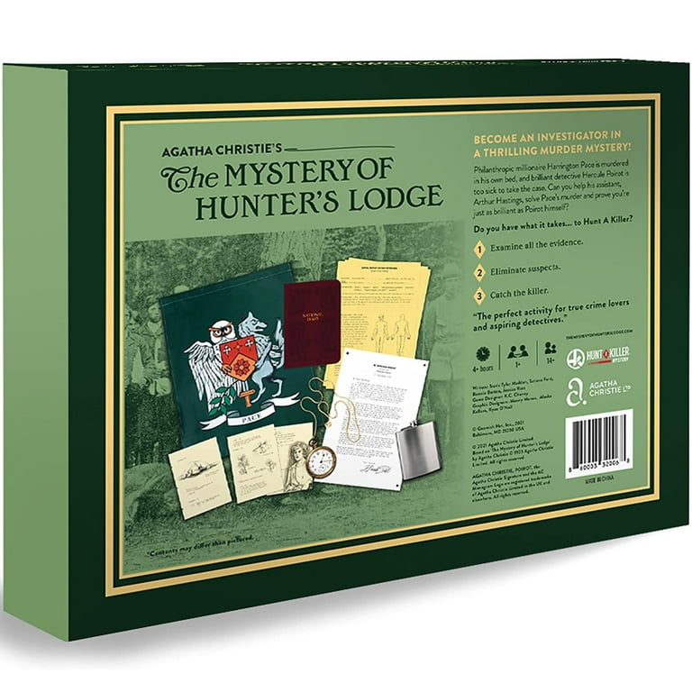 clearance sale online Hunt a Killer Agatha Christie's The Mystery of ...
