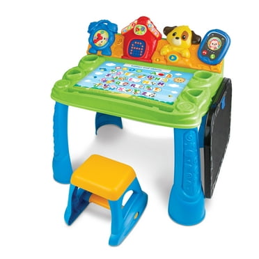 VTech® Touch & Learn Activity Desk™ Deluxe - Pink With Stool - Walmart.com