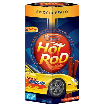 Schneiders Hot Rod Sausage Snacks Spicy Buffalo | Walmart Canada