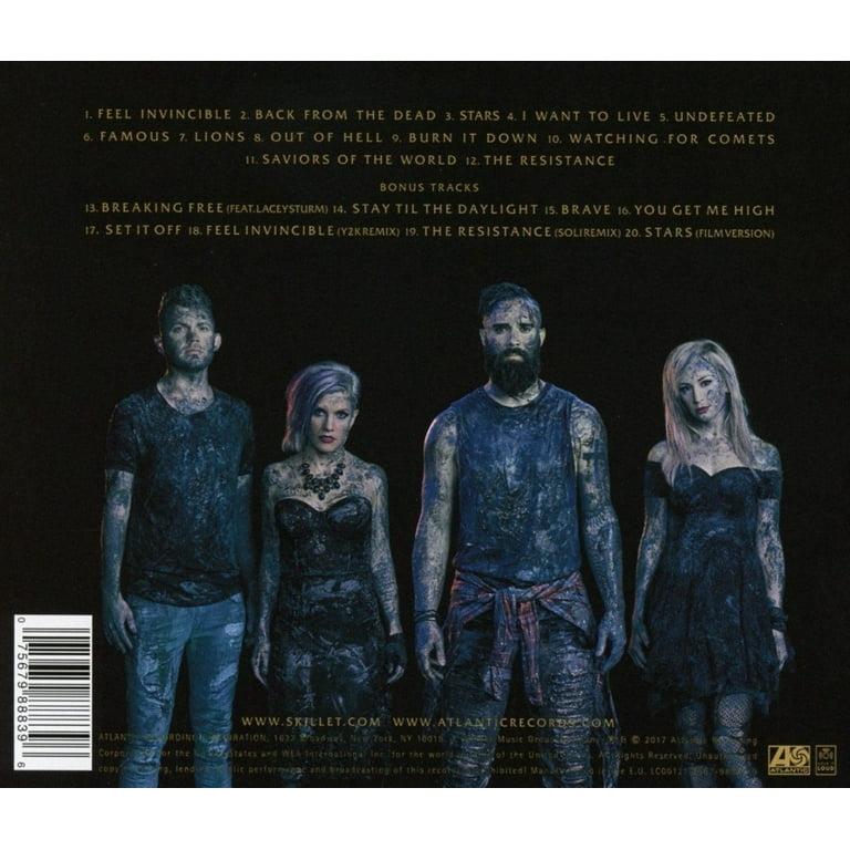 Cd Label Rise By Skillet