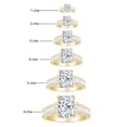 6 Carat 14K Yellow Gold LAB GROWN Diamond Contemporary Channel Set ...