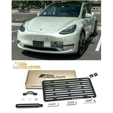 Heavy-Duty Front License Plate Holder Compatible with 2017-up Tesla ...
