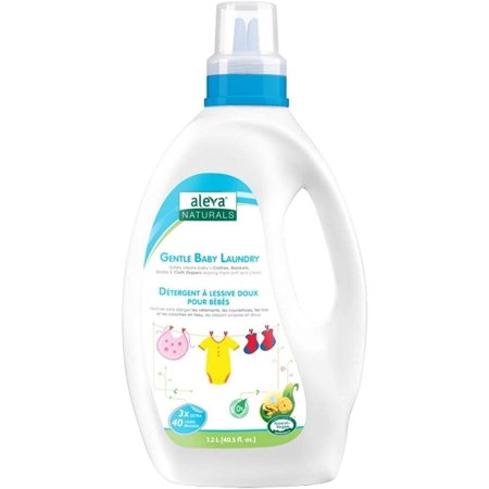 Aleva Naturals Gentle Baby Laundry, (40 Loads) 40 fl.oz / 1.2L ...