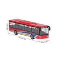 City Bus Toy Die Cast Pull Back Mini Buses Model Vehicles Car Toys Bus ...