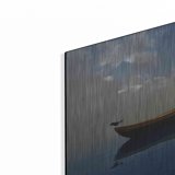 Luxe Metal Art 'Narcissism' by Cynthia Decker, Metal Wall Art, 12"x12 ...