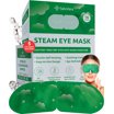 Comfytemp USB Heated Eye Mask with 3 Adjustable Heat & Time Settings ...