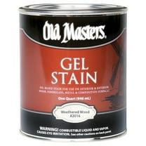 Old Masters Exterior Finish, 1 qt Semi-Transparent Oil-Based Alkyd Gel ...