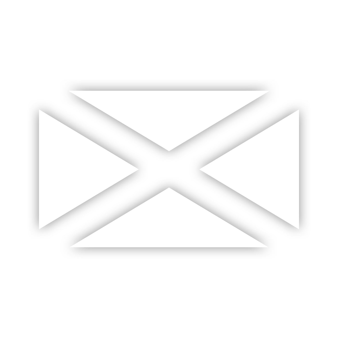 Saint Andrew's Cross / Scortland Flag Sticker Decal Die Cut - Self ...