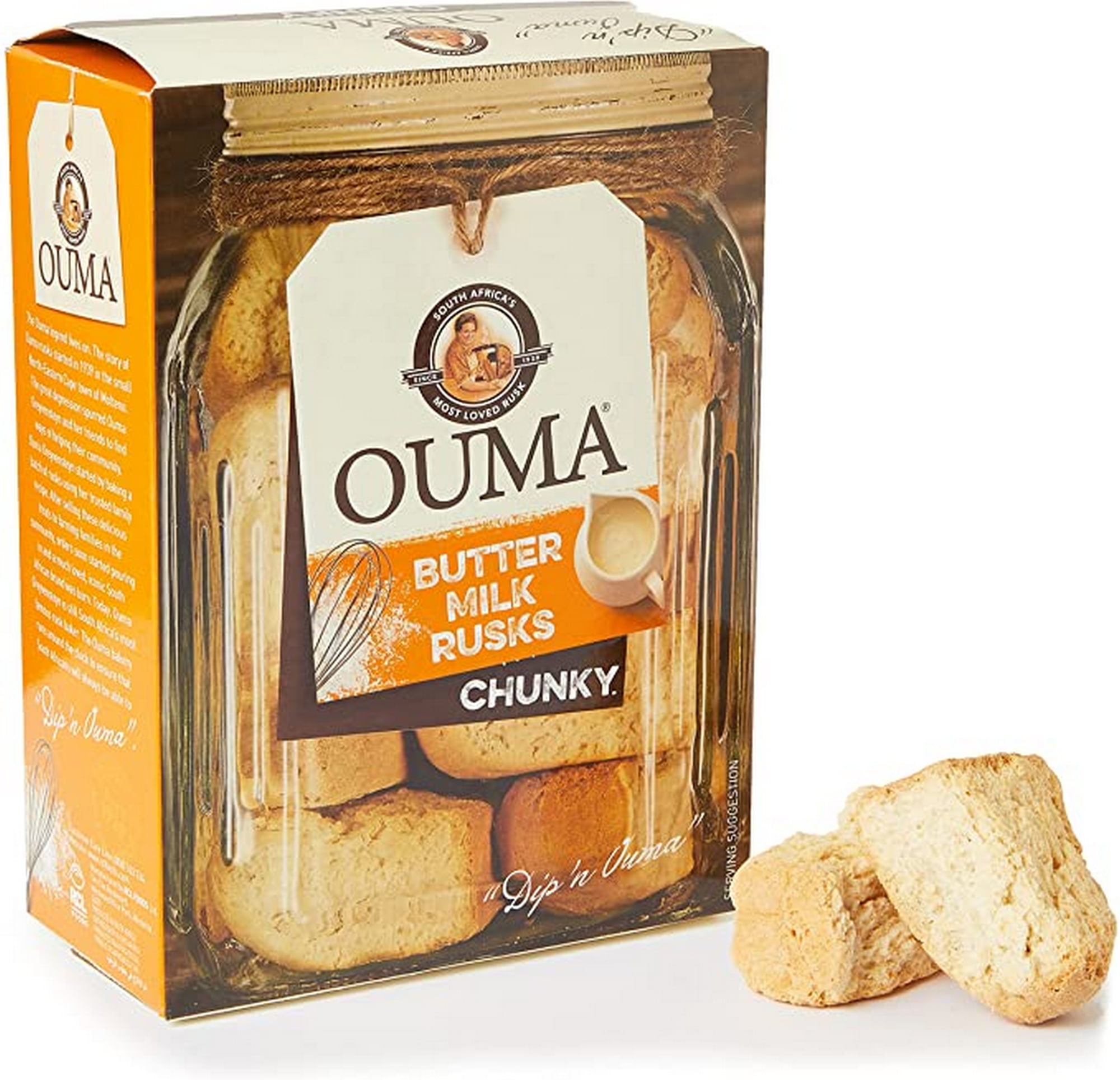 OUMA Buttermilk Rusks - 500 Grams (17.64oz) - Walmart.com