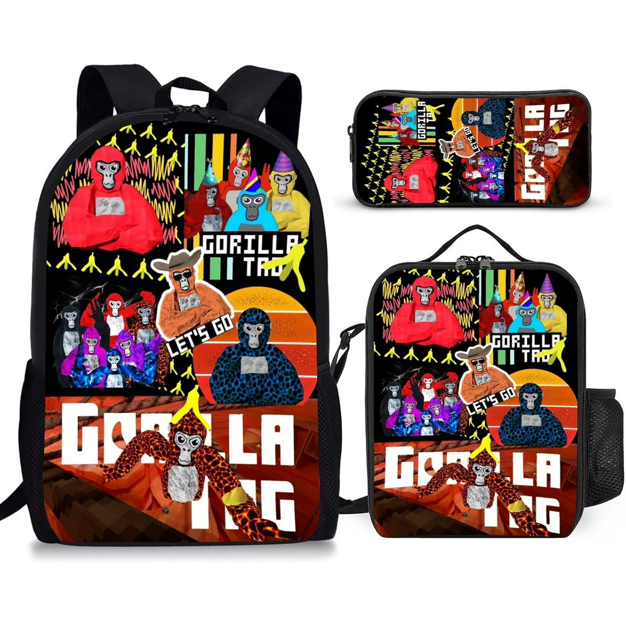 Click here for Cvormuxso Gorilla Tag Bag Set  3-Piece Backpack Wi... prices