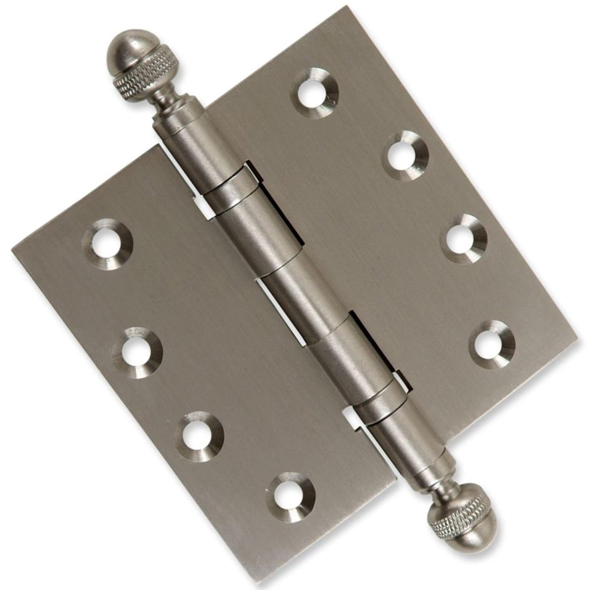 Embassy 4” x 4” Door Hinge Heavy Duty Hinges with Satin Nickel Finish ...