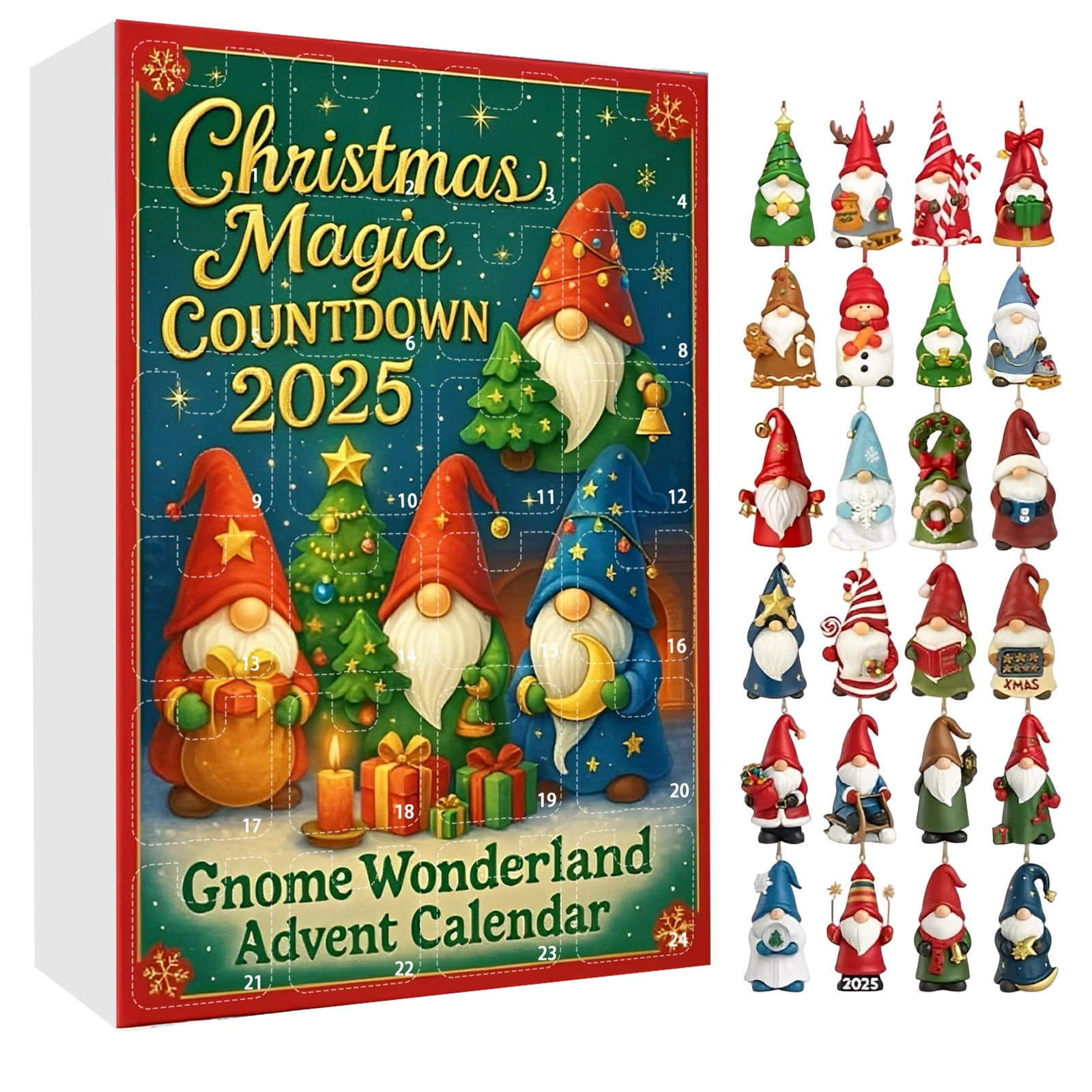 Click here for Lunava Acrylic Countdown Countdown Gnomes Advent C... prices