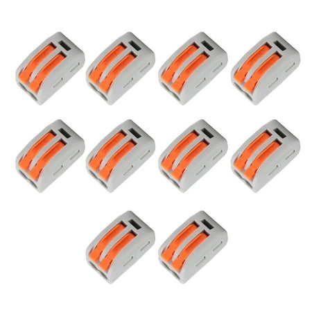 ESTINK Wire Block Clamp Terminal,Conductor Connector,10Pcs Wire Block ...