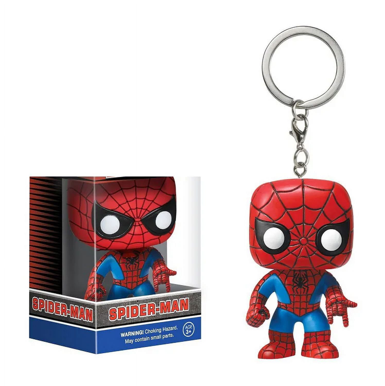 Funko Pop-llavero de vinilo para niños, muñeco coleccionable de Capitán América, Inro, Deadpool ...