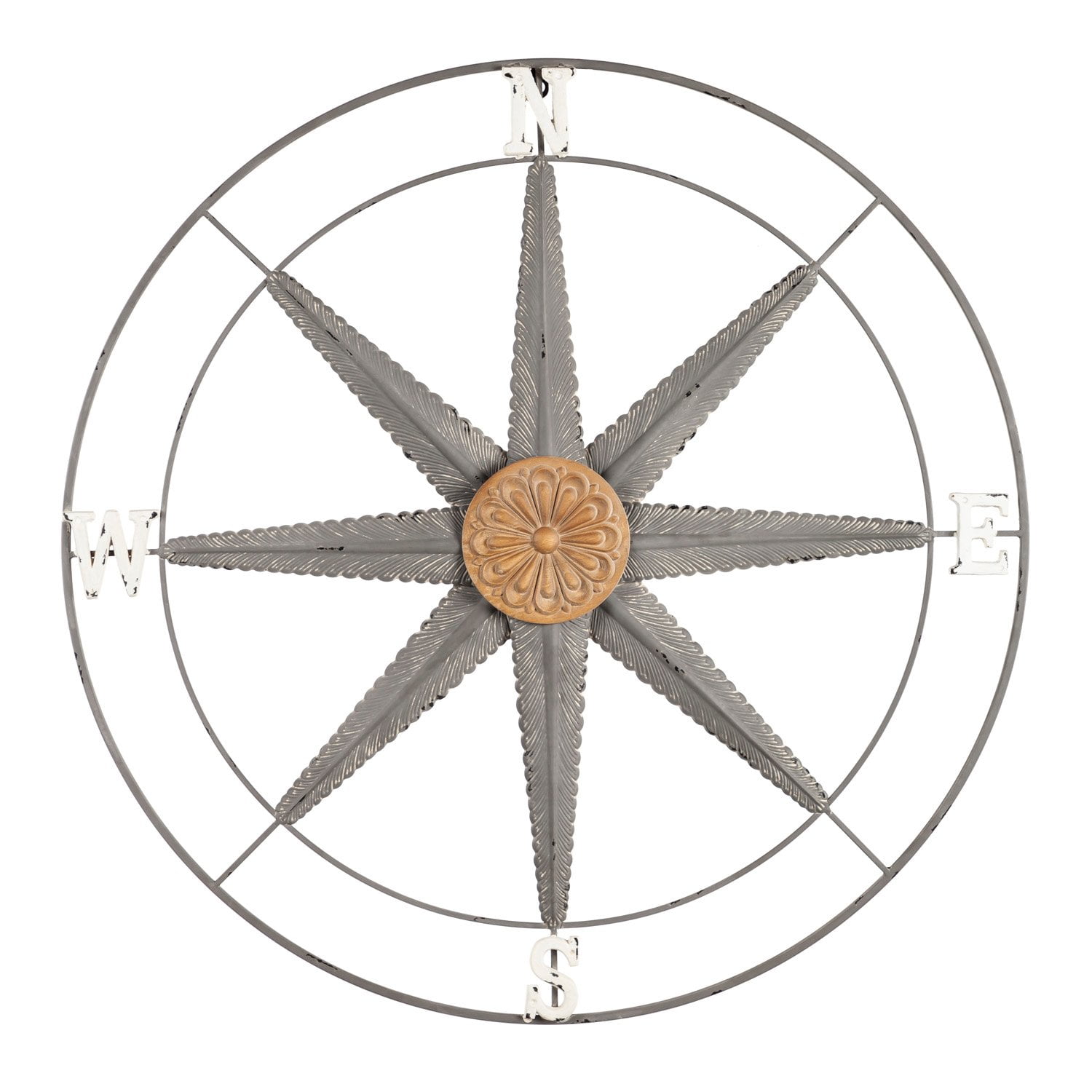 Outdoor Metal Compass Wall Décor - Walmart.com