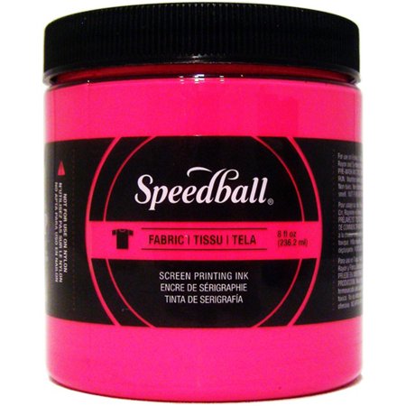 Speedball Fabric Screen Printing Ink Fluorescent 8oz-Magenta | Walmart ...