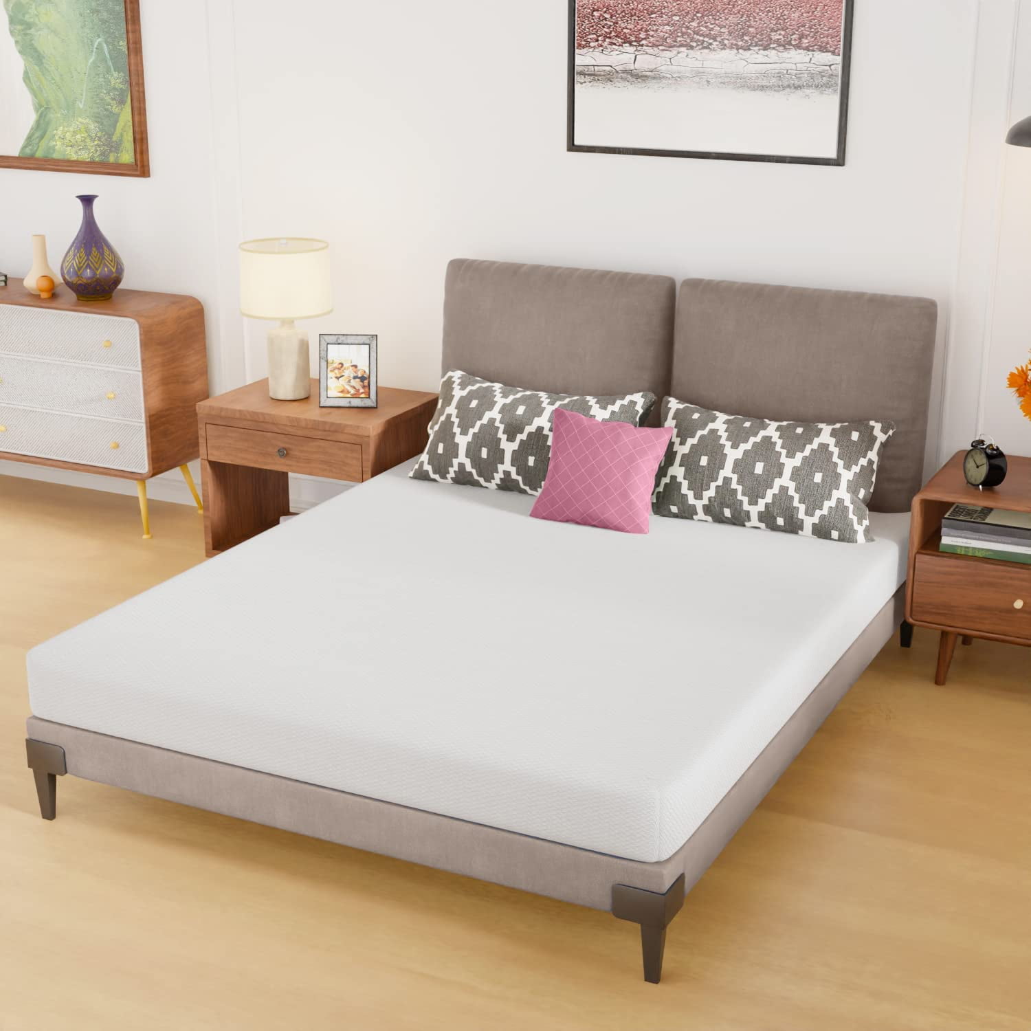 Click here for Fdw Queen Size Mattress 6 Inch Base Foam Mattress... prices