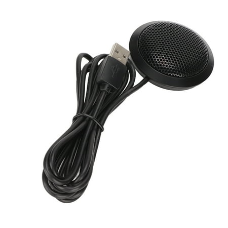 Desktop Computer Mic, Noise Reduction Portable 360° Omnidirectional ...