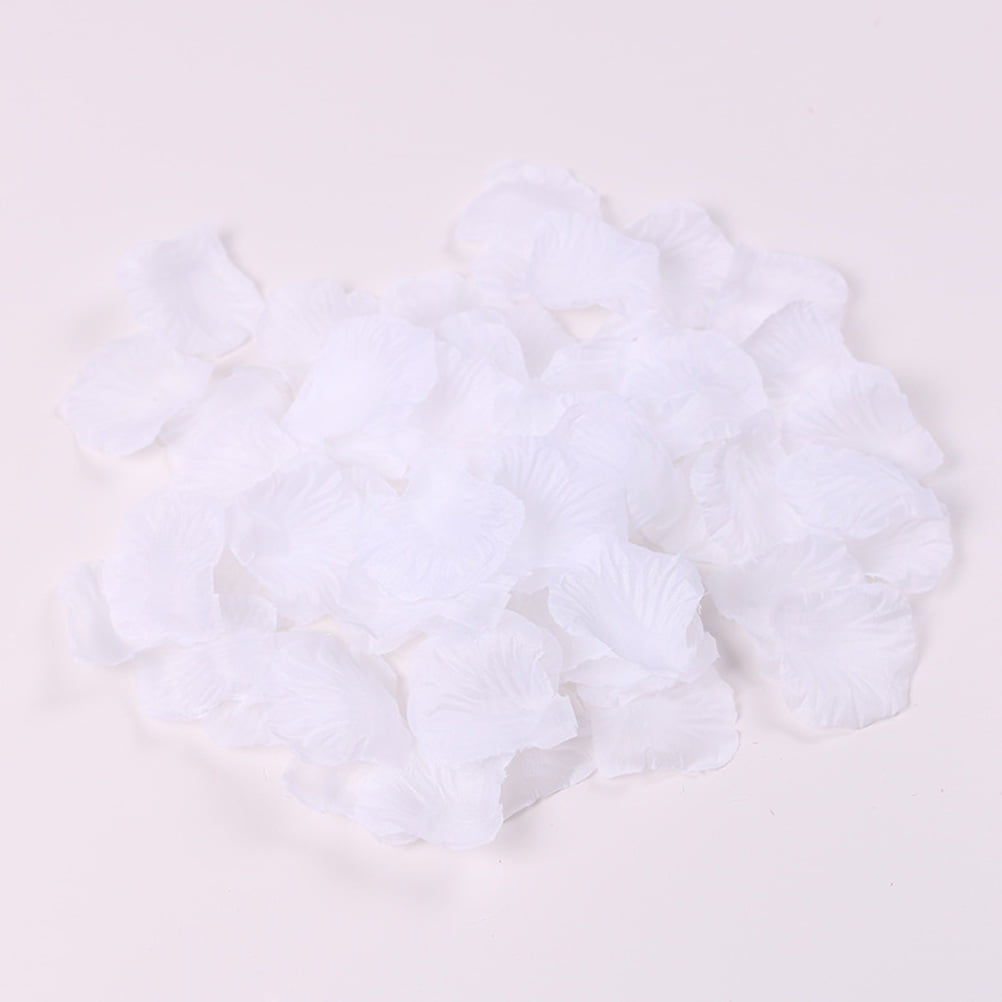 Click here for Ounona 1000pcs Artificial White Rose Petals Silk M... prices