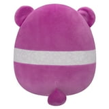 Squishmallows Official Plush, 7.5 inch Purple Bear with Scarf, Ultra ...