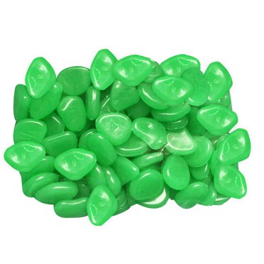 Exotic Pebbles & Aggregates Red Glass Pebbles, 2 lb - Walmart.com