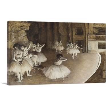ARTCANVAS Miss La La At The Cirque Fernando 1879 Canvas Art Print by ...