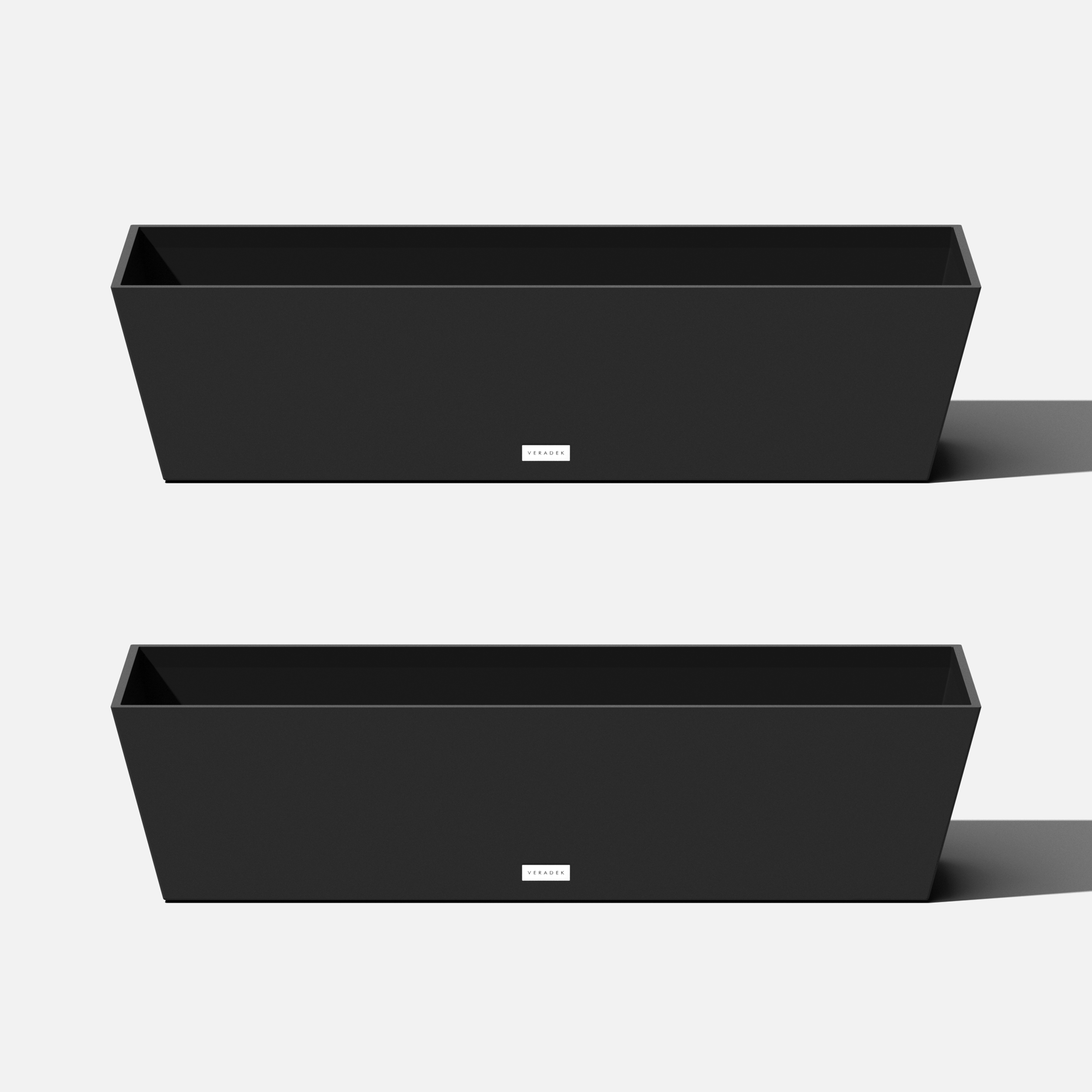Veradek 36 X 10 X 9 Rectangle Black Plastic Polyethylene And veradek-36-x-10-x-9-rectangle-black-plastic-polyethylene-and