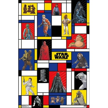 Star Wars: Saga - Character Collage Poster - Walmart.com