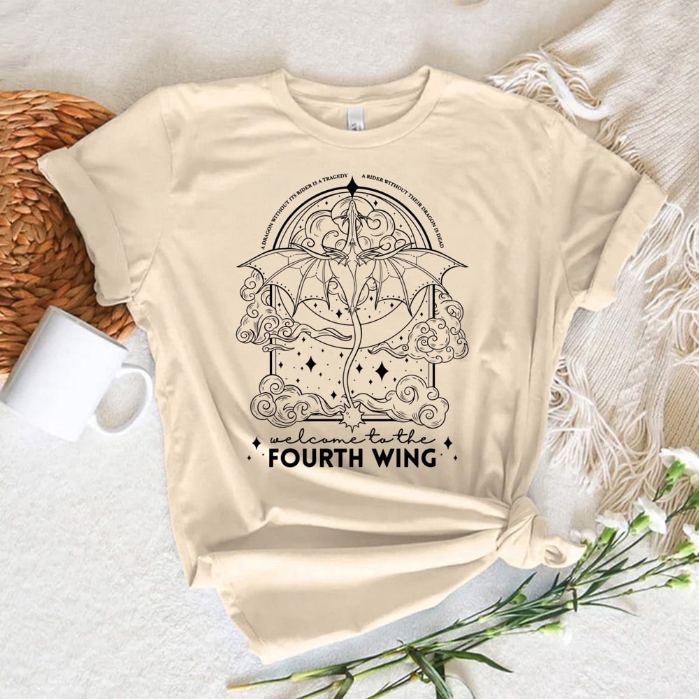 Click here for Unbranded Fourth Wing T-Shirts Women Manga Top Fem... prices