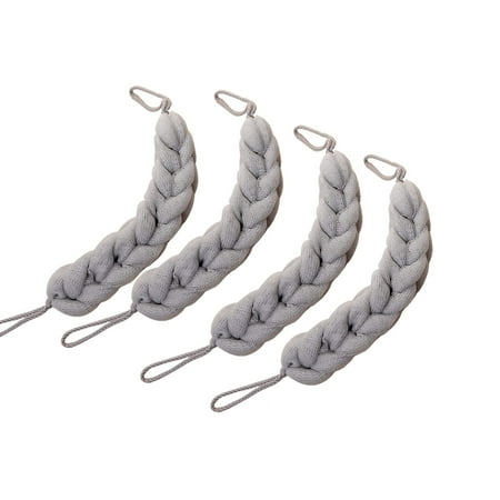 4 Packs Long Stretch Back Sponge with Rope Handles Back Scrubber Bath ...