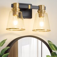 Combuh LED Bathroom Light Fixtures, 36 Inch Black Vanity Lights, 20W ...