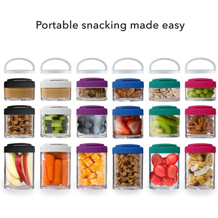 Portable, Stackable Food Storage Containers for Formula, Snacks, Powder ...