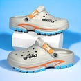 Men'S Summer Fashion Casual Breathable Clogs with Thick Non-Slip Soles ...