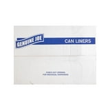 Genuine Joe Can Liners 7-10 Gal 6mic/.20mil 24"x23" 1000/CT Translucent ...