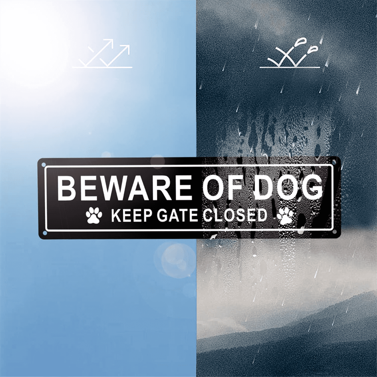 Click here for Unbranded Beware Of Dog Sign  Aluminum  Keep Gate... prices