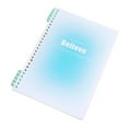 Note Book Gradient Color Loose Leaf Book 60 Sheets Detachable Notebook ...