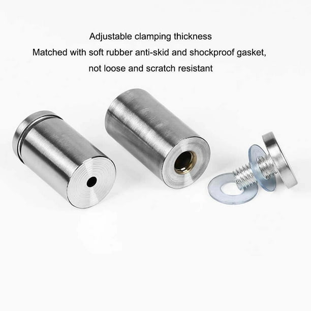 pitrice 20 Pieces Office Portable Advertising Screws Stainless Parts ...