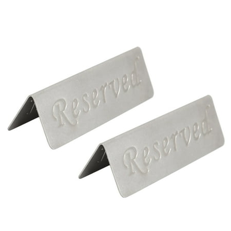 Reserved Table Sign, Reserved Sign Double Sided For Hotels For Cafes ...