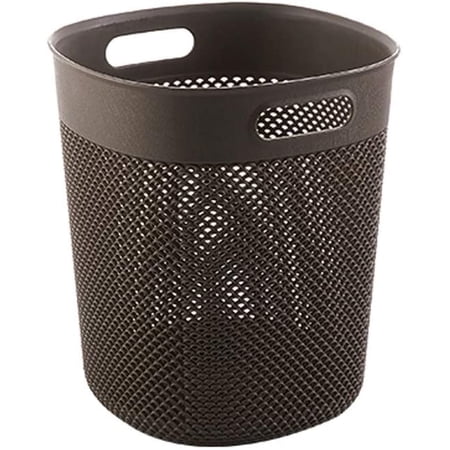 Space Saving Trash Can No Cover Plastic Waste Basket Nordic Living Room ...