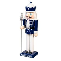 Minnesota Wild 12" Wooden Nutcracker Statue - Walmart.com