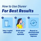 Diurex Caffeine Free Bloat Reliever, Maximum Strength Diuretic, 50 ...