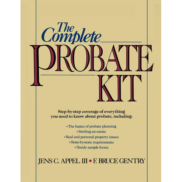 The Complete Probate Kit (Paperback) - Walmart.com