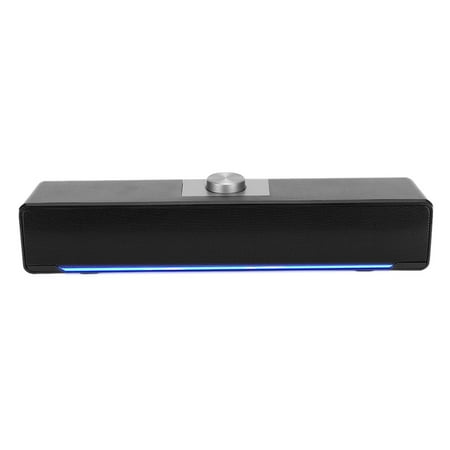 Portable Laptop Soundbar, 3.5mm Wired Mini Speaker, Home With DSP Bass ...
