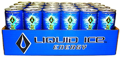 Liquid Ice Energy Drink Regular, 8.3-Ounce Cans (Pack of 24) - Walmart.com